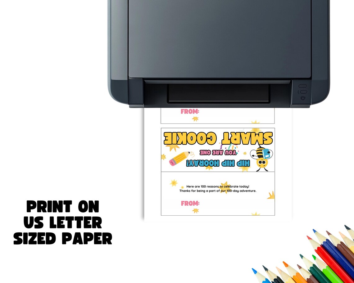 100th Day OF School Treat Bag Toppers, 100 Days of School Chip Bag ...