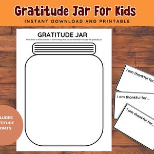 Thanksgiving Gratitude Bundle Printable, Gratitude Kit, Gratitude ...