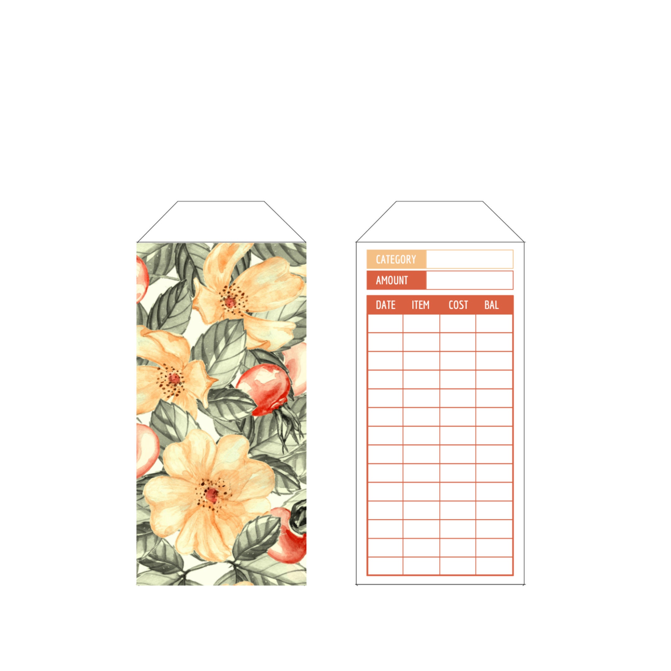 Cash Envelope Template: Printable Expense Tracker (PDF) - Etsy