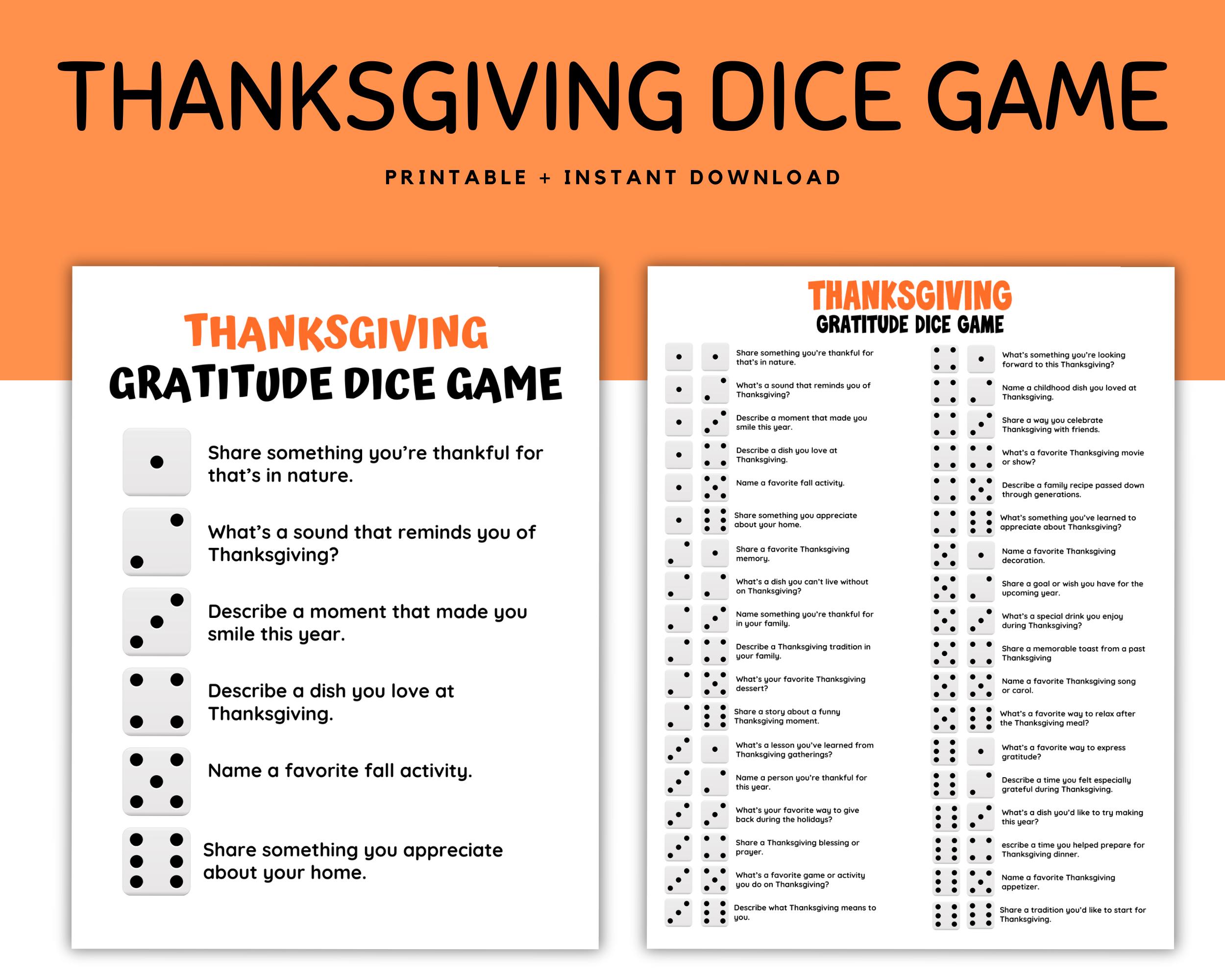 Thanksgiving Gratitude Bundle Printable, Gratitude Kit, Gratitude ...