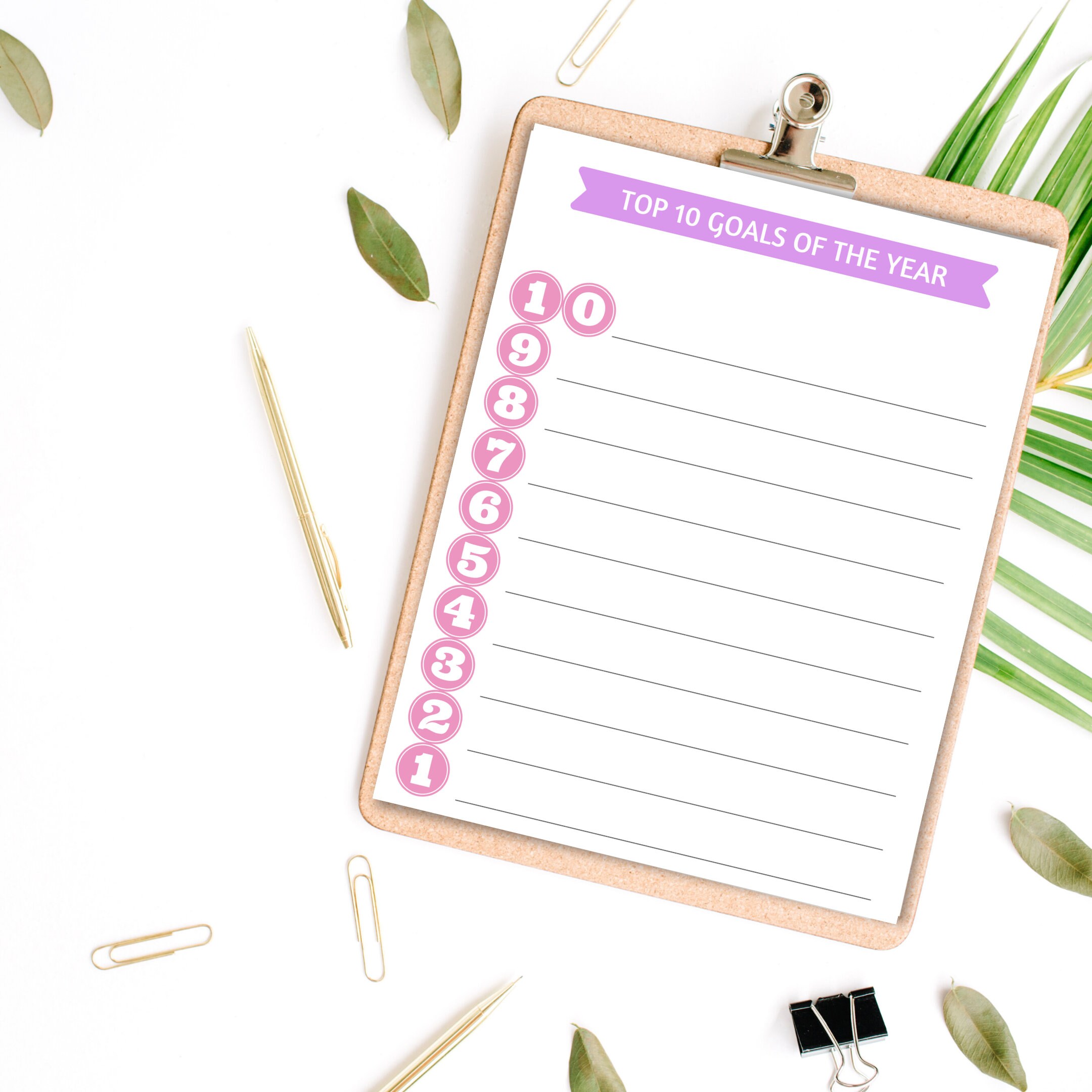 Goal Planner Bundle, SMART, Goal Setting Kit, Vision Board ...