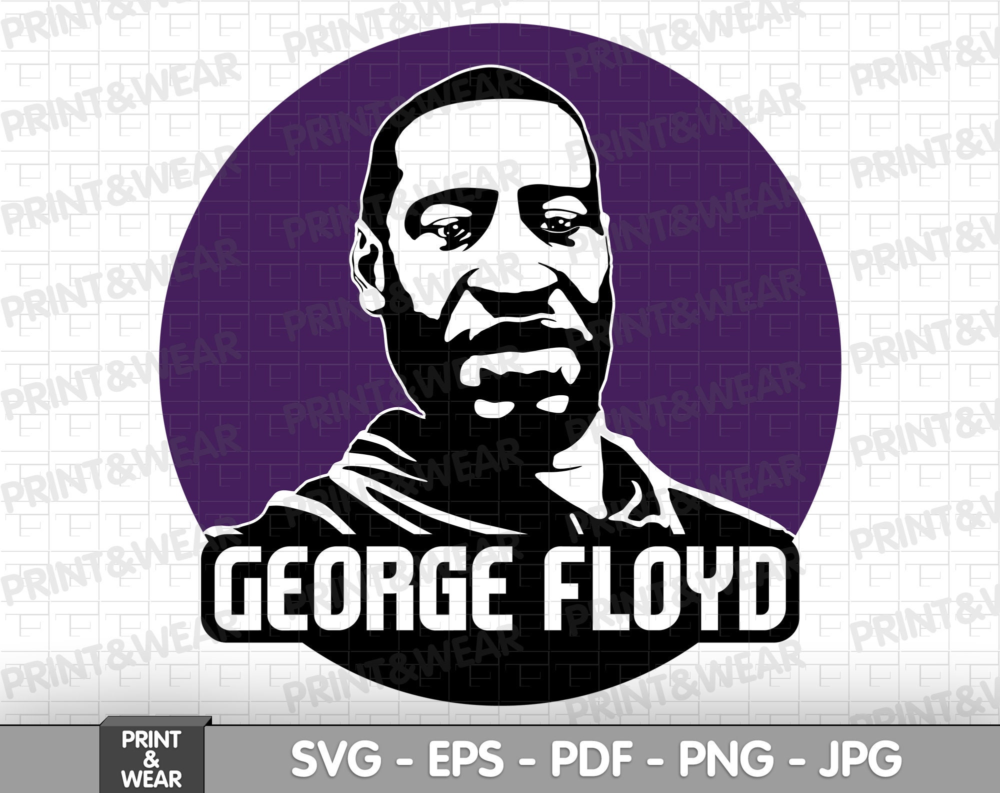 George Floyd svg bundle African American svg I Can't | Etsy