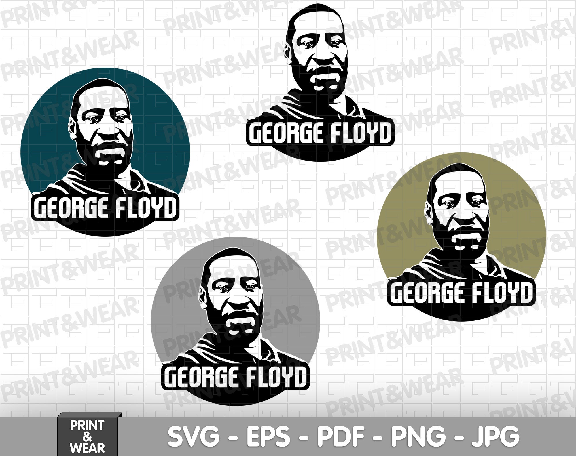 George Floyd Svg Bundle African American Svg I Can't - Etsy Singapore