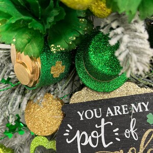 St Patricks Day Door Swag - Etsy