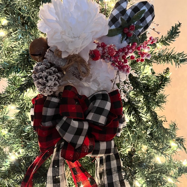 Rustic Tree Topper - Etsy