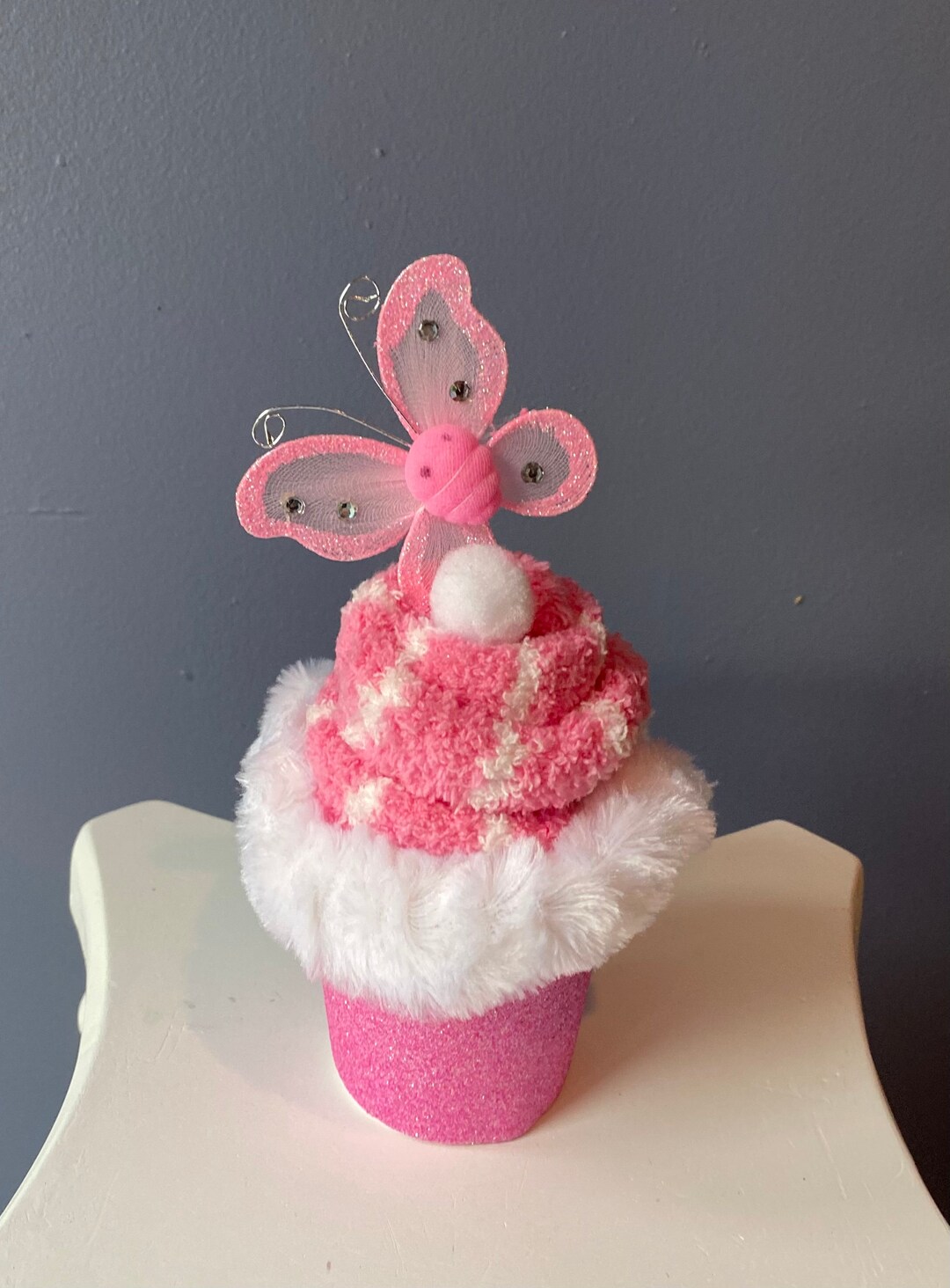 Sock Cupcakes-set of 3-stocking Stuffers-party Favors - Etsy