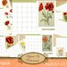 Perpetual Poppy Calendar Poppy Birthday Calendar Forever - Etsy