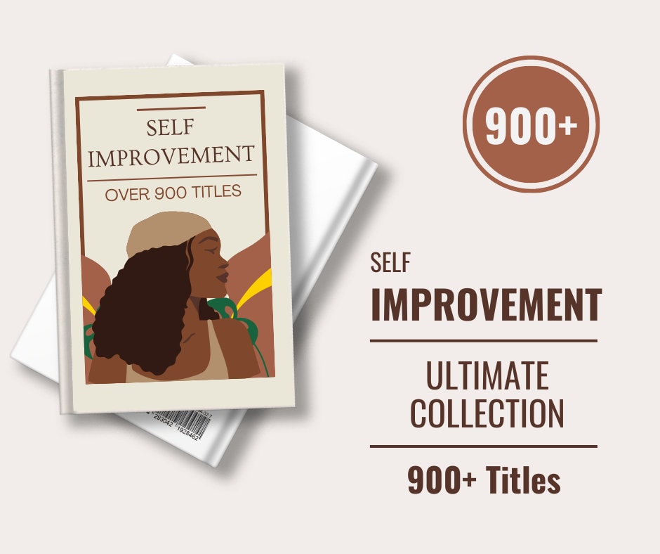 Self-improvement Bundle With Resell Rights 900 Ebooks Self-help Personal Development Motivation ...