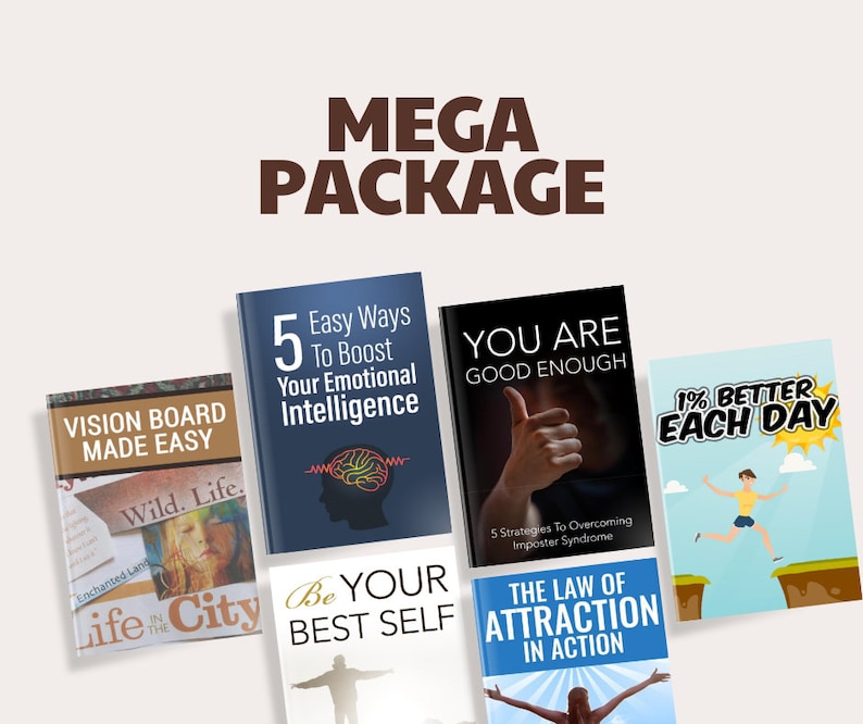 Self-improvement Bundle With Resell Rights 900 Ebooks Self-help Personal Development Motivation ...