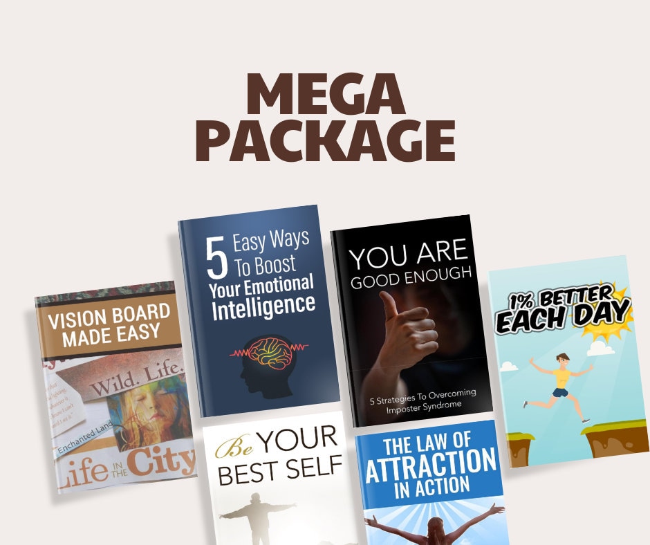 Self-improvement Bundle With Resell Rights 900 Ebooks Self-help Personal Development Motivation ...