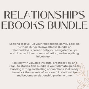 Over 250 Premium Relationship & Dating Ebooks Pack Collection | Ebooks Bundle | Lifetime Access ...