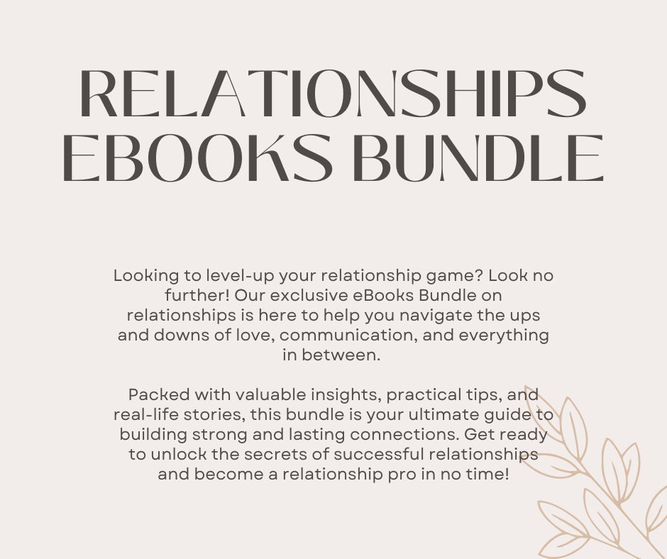 Over 250 Premium Relationship & Dating Ebooks Pack Collection | Ebooks ...