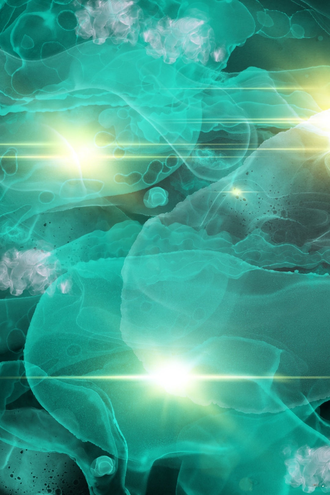 Teal Abstract Print - Dark - Digital Print/background - Etsy