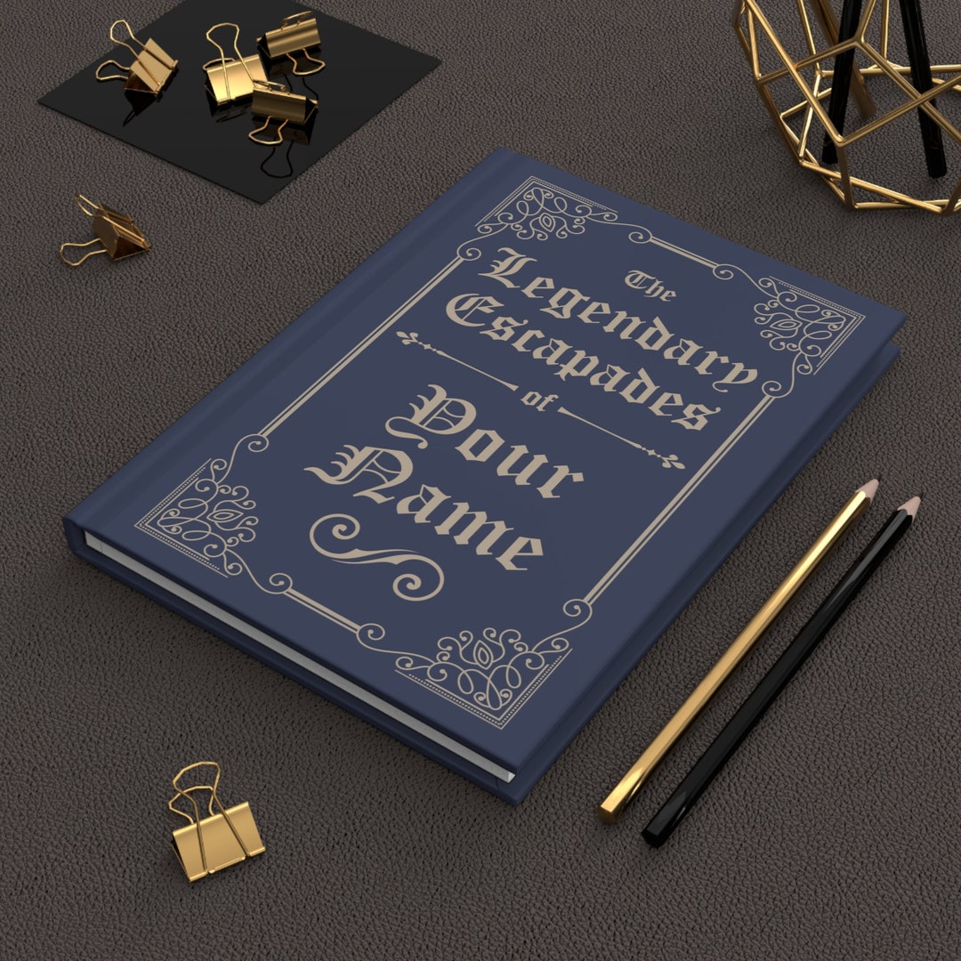 Personalized Journal for Men and Women | Retro Vintage Style ...