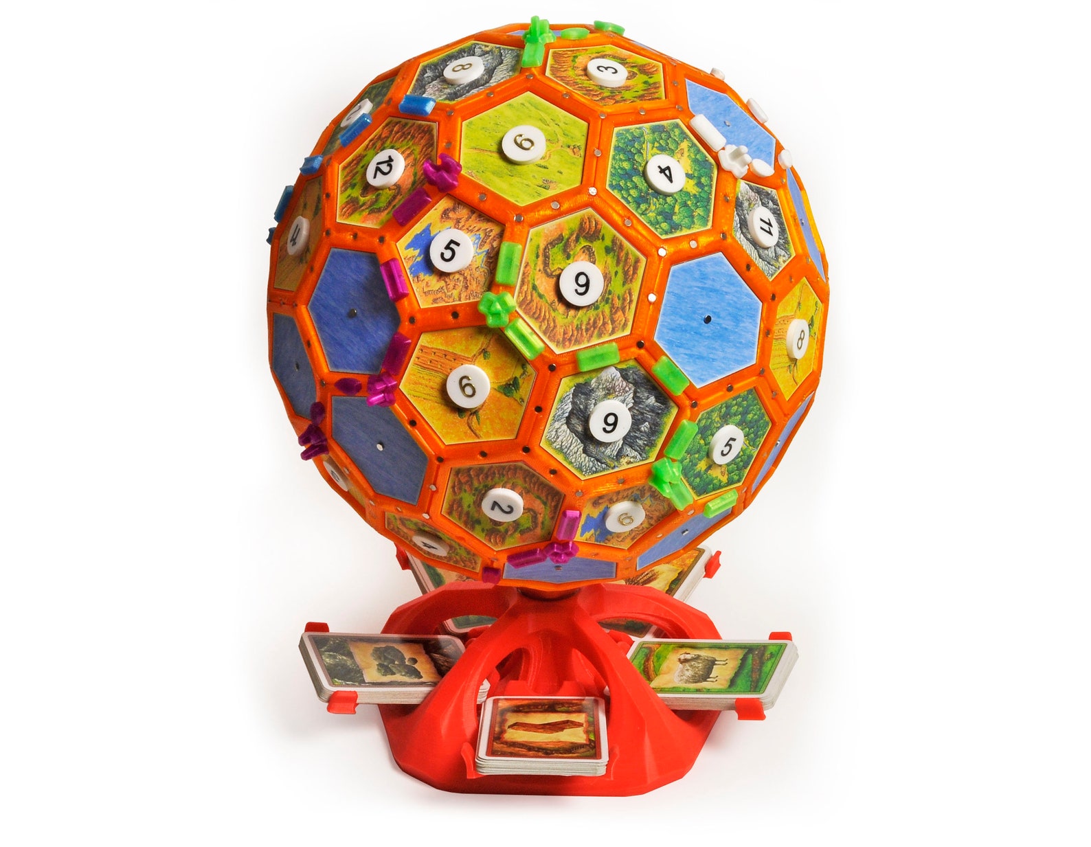 Catan Globe. 3D Printed. 3D Files Only. - Etsy