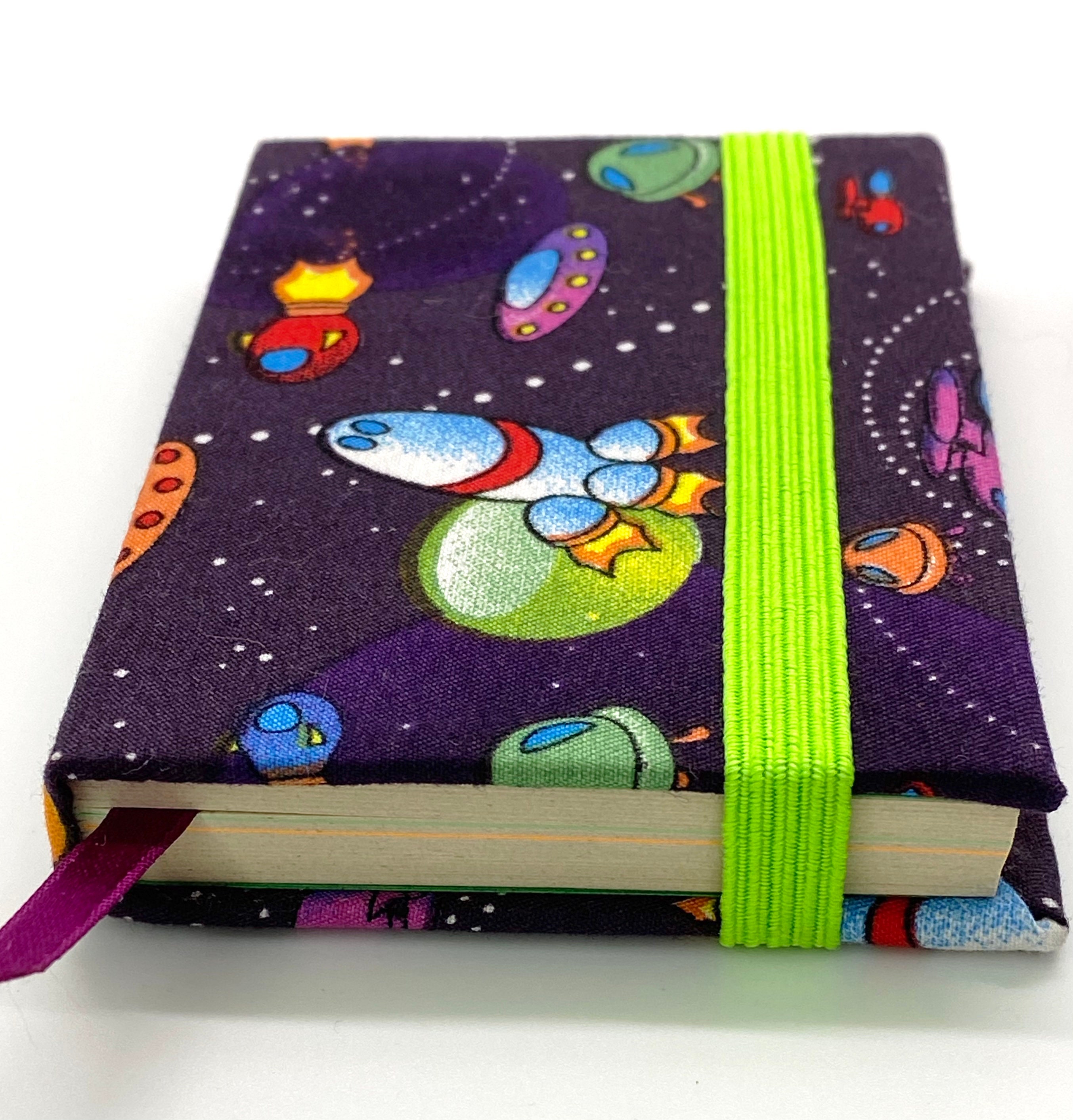Handmade Notebook Small Notebook Stationery Fabric - Etsy Israel