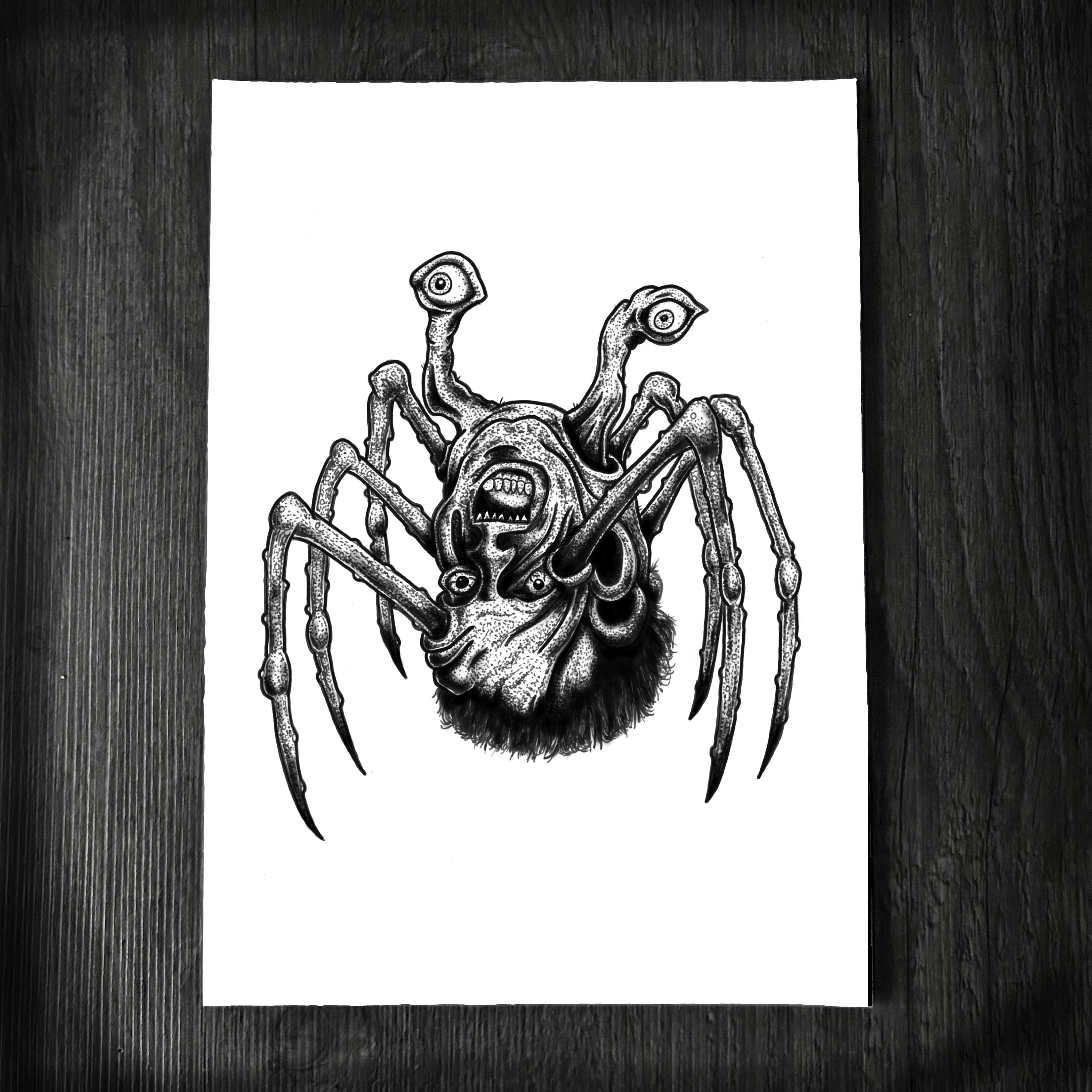 The Thing 1982 Spider Head