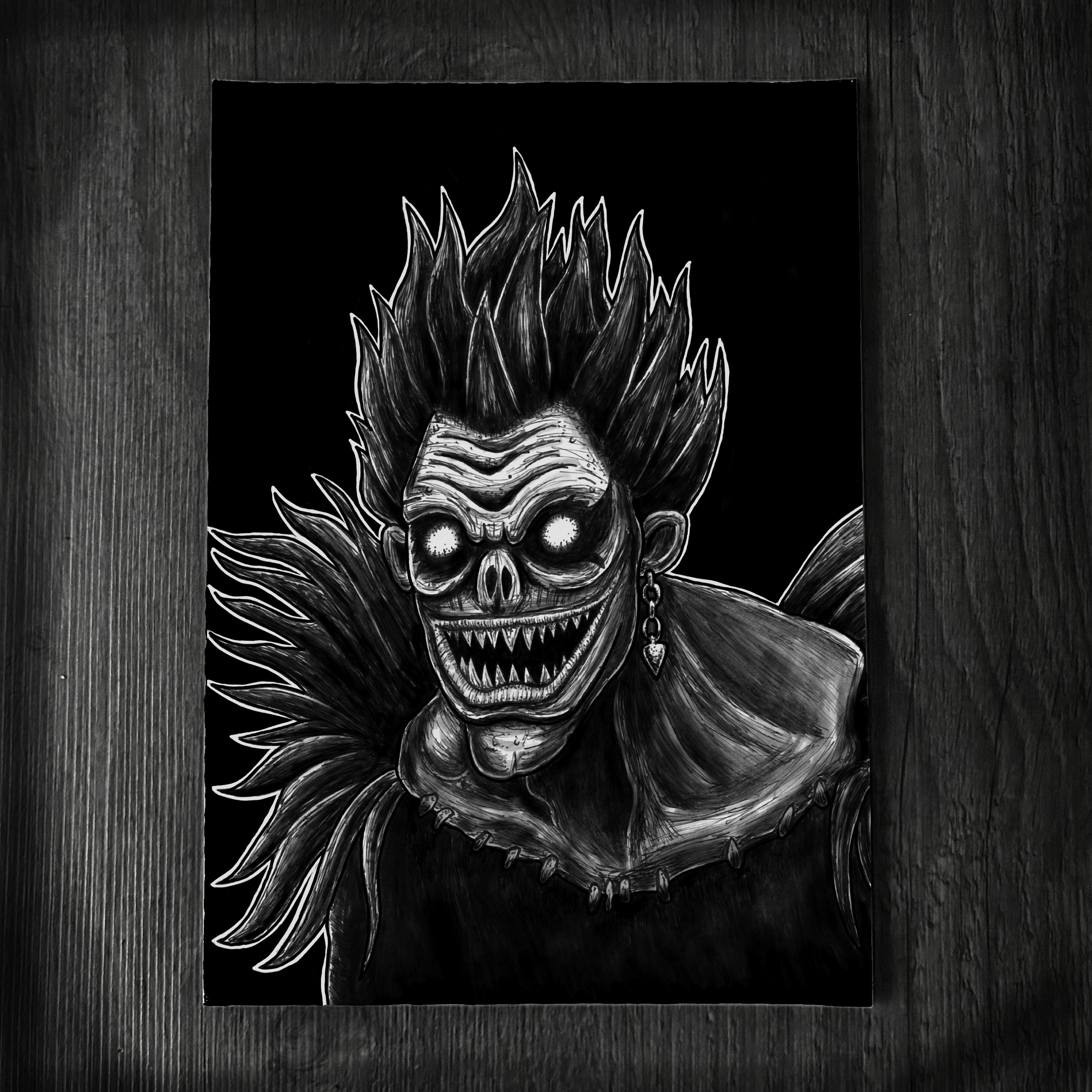 Ryuk Death Note Drawing