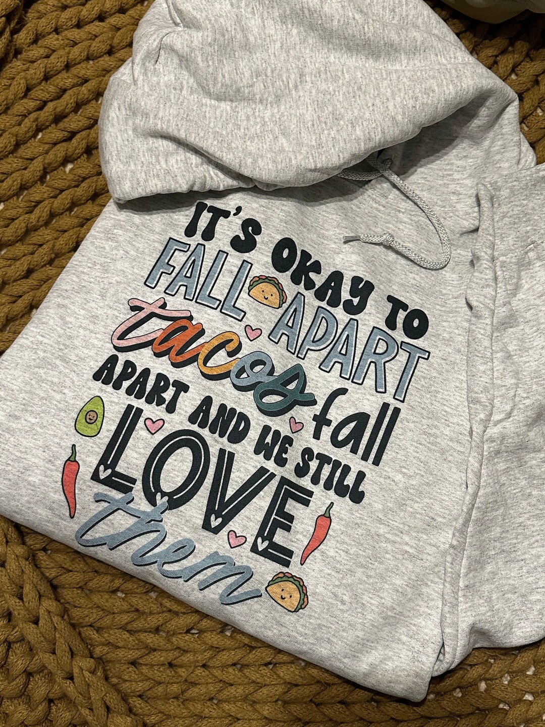 It's Okay to Fall Apart Shirt-oversized Sweatshirt-sassy Sweatshirt ...