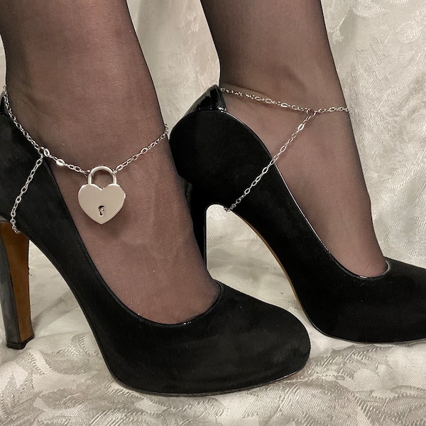 Steel Locking High Heels - Etsy UK