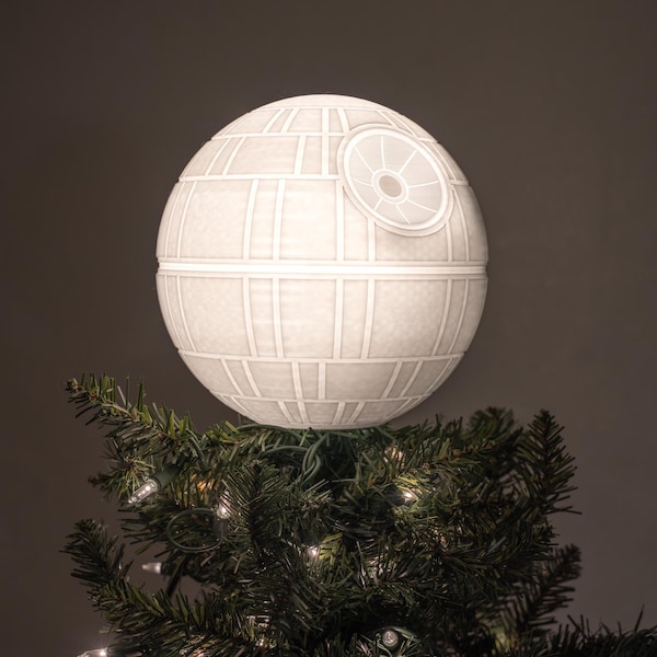 Death Star Tree Topper - Etsy