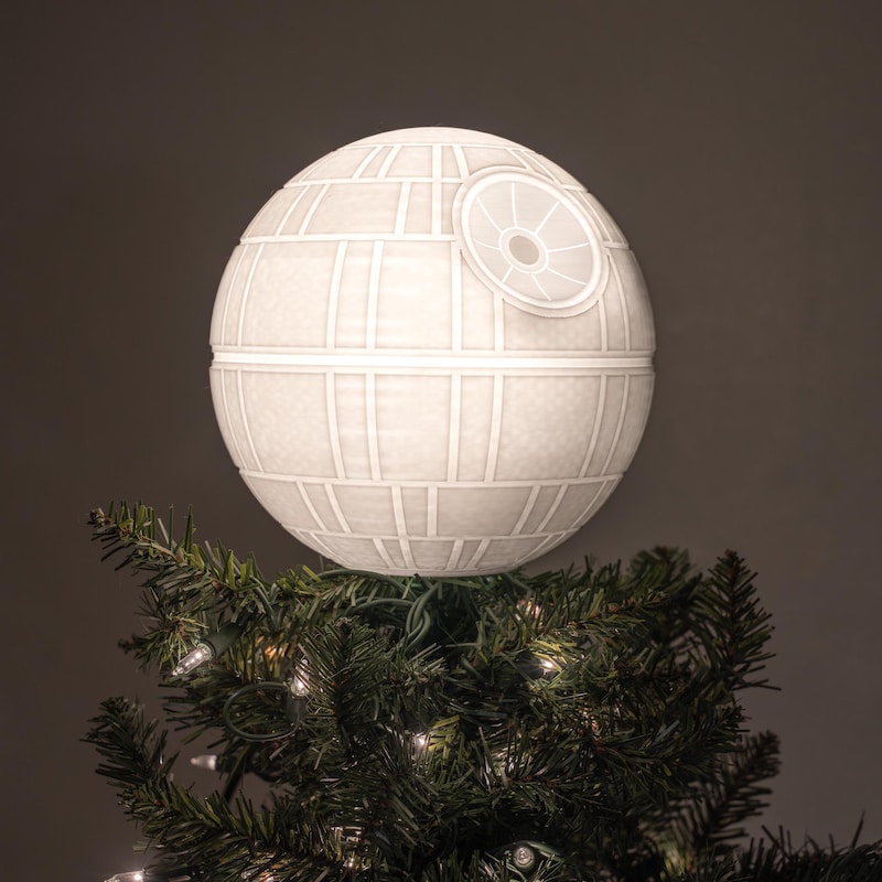 Death Star Tree Topper - Etsy