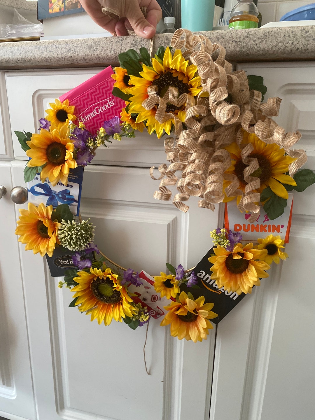 Gift Card Wreath - Etsy