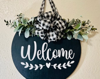 Farmhouse Welcome Sign Welcome Sign - Etsy