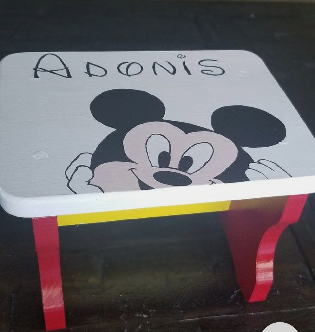 Hand Painted Step Stool - Etsy