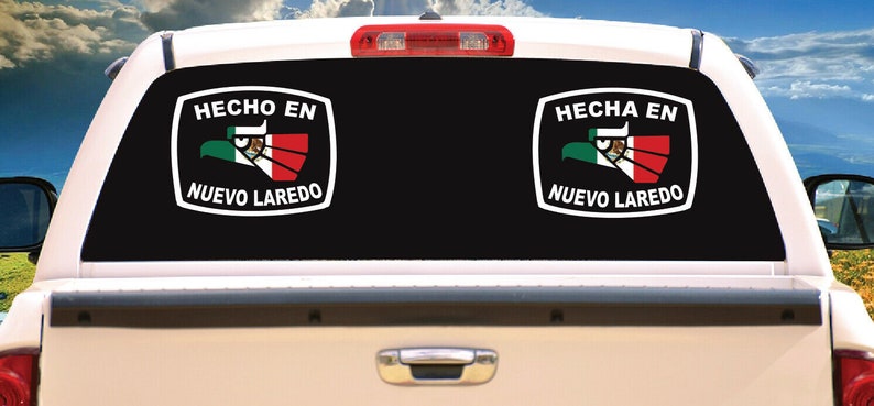 Hecho En Reynosa Letters Decal Car Window Laptop Vinyl Sticker Mexico MX Reynosa. - Etsy