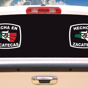 Hecho En Monterrey Letters Decal Car Window Laptop Vinyl Sticker Mexico ...
