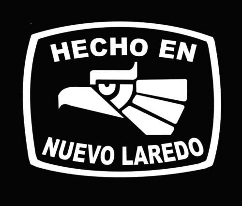 Hecho En Nuevo Laredo Letters Decal Car Window Laptop Vinyl Sticker Mexico MX NLD. - Etsy