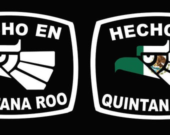 Hecho En Veracruz Letters Decal Car Window Laptop Vinyl - Etsy