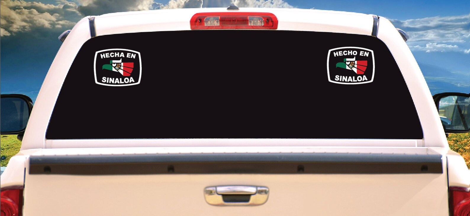 Hecho En Sinaloa Letters Decal Car Window Laptop Vinyl Sticker Mexico ...