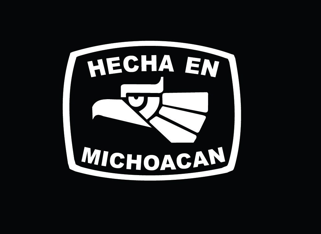 Hecho en Michoacan letters Decal Car Window Laptop Vinyl | Etsy