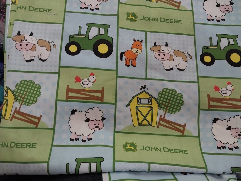 John Deere Fabric - Etsy