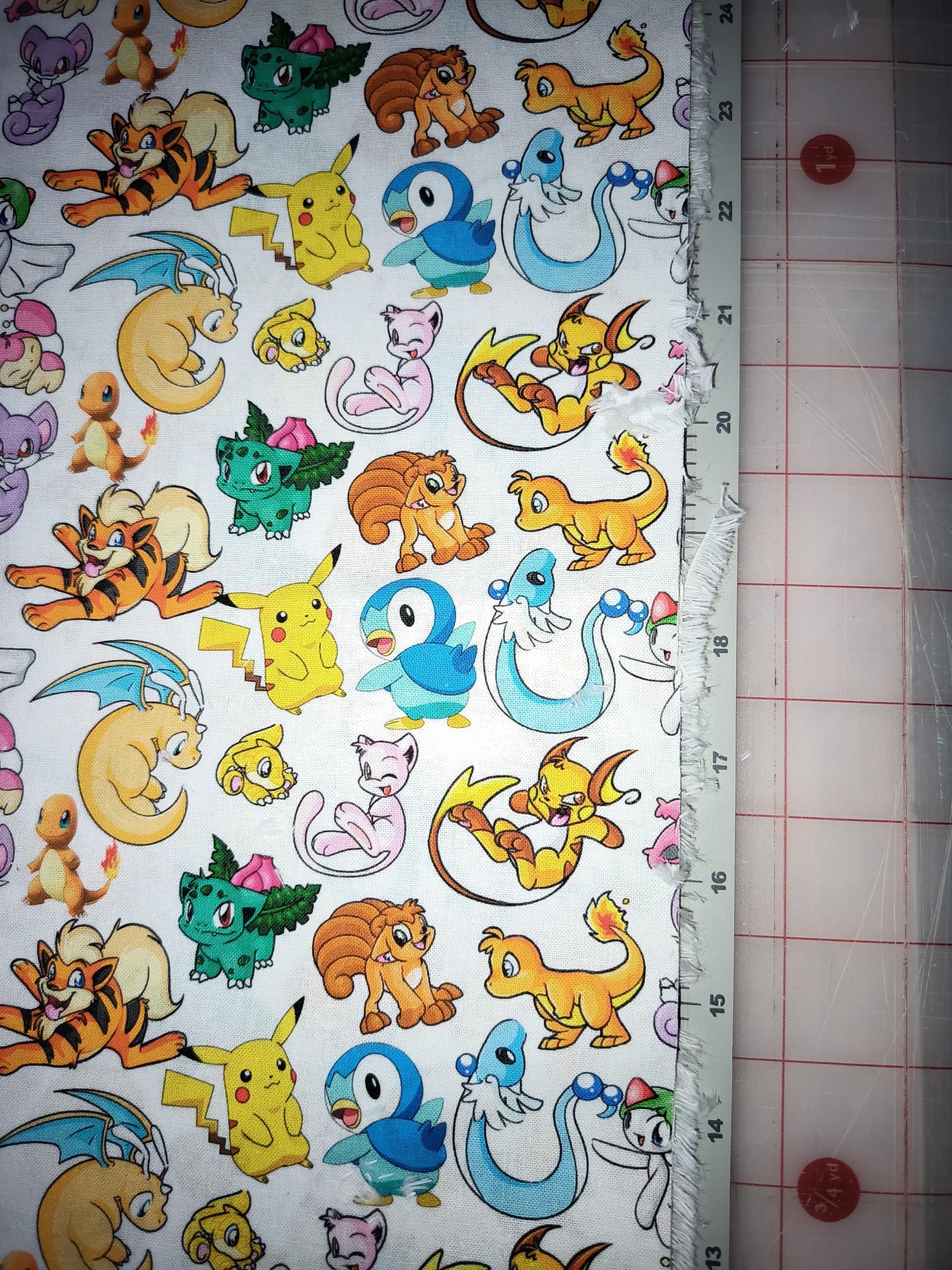 Pokemon Eevee Charizard Squirtle What Was Fabric See Description More ...
