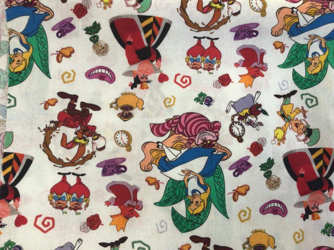 Alice and Wonderland Cotton Remnants New Added 9/8 - Etsy