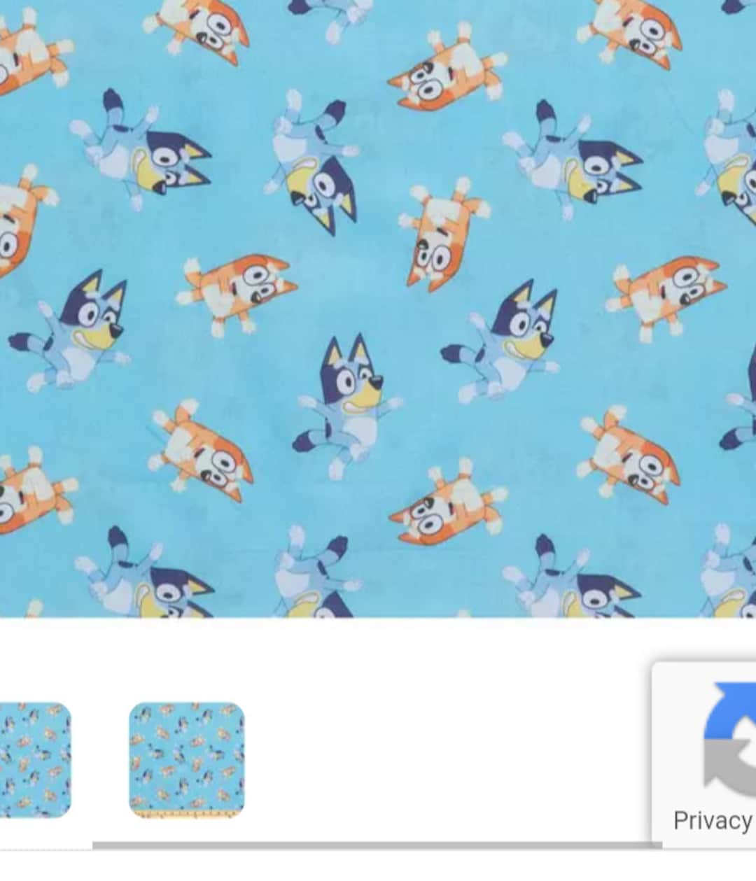 Bluey Fabric 100% Cotton More Added 4/25 - Etsy