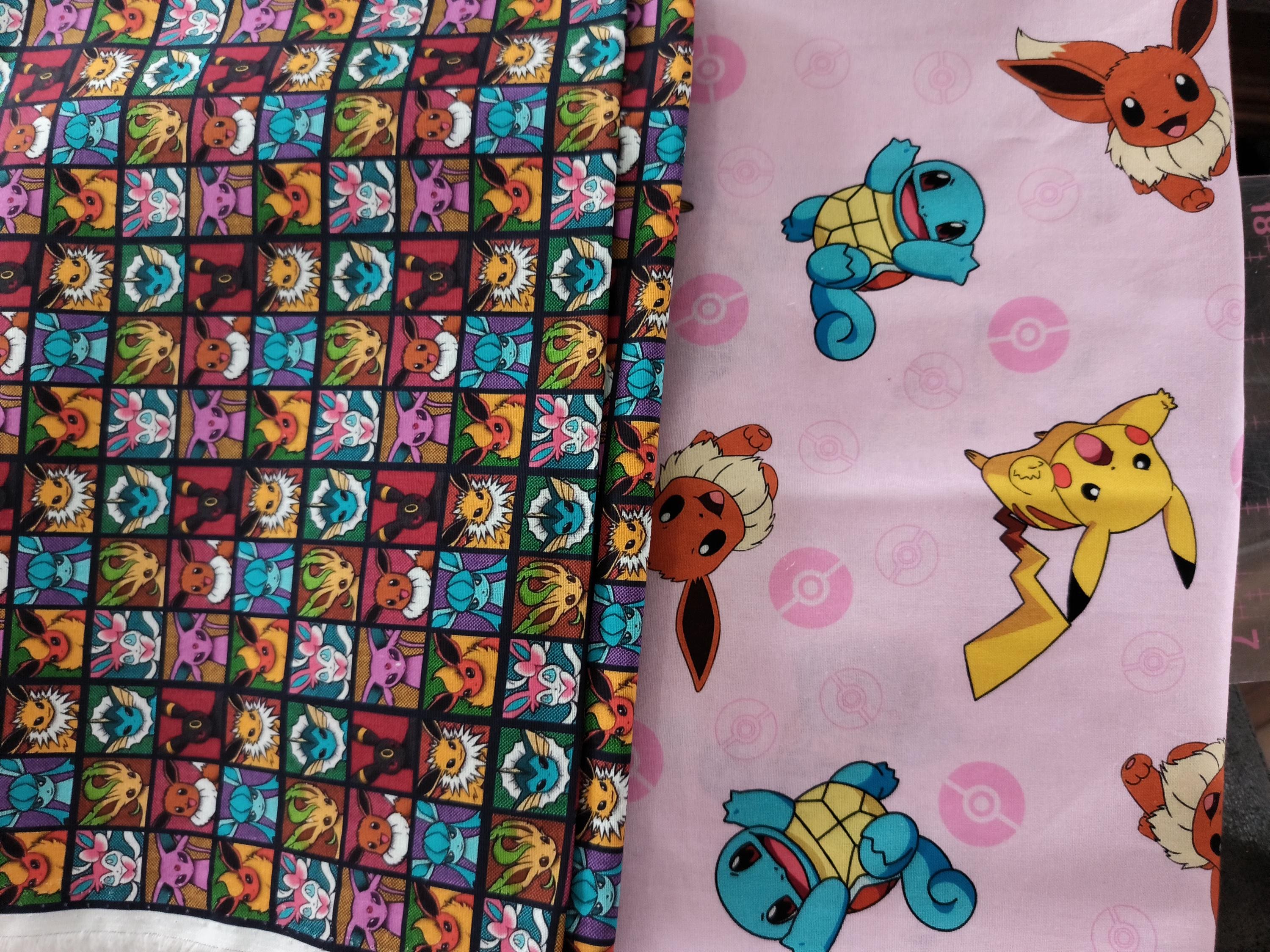 Pokemon Eevee Charizard Squirtle What Was Fabric See Description More ...