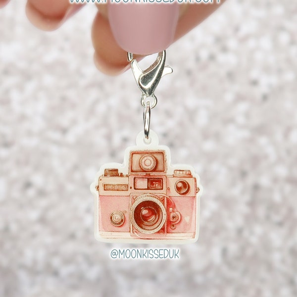 Camera Charm - Etsy