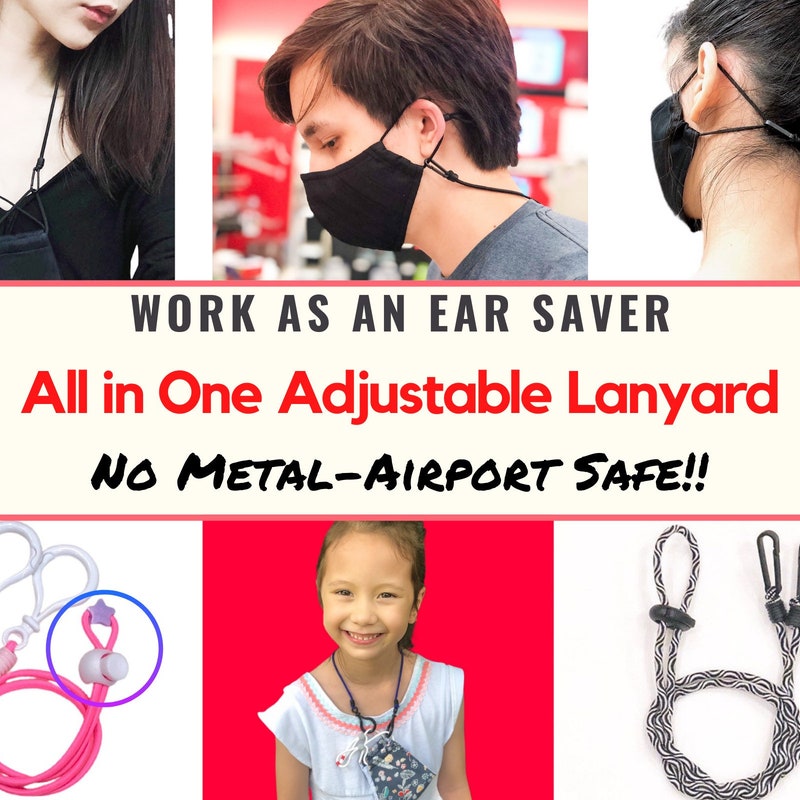 Face Mask Lanyard - Etsy