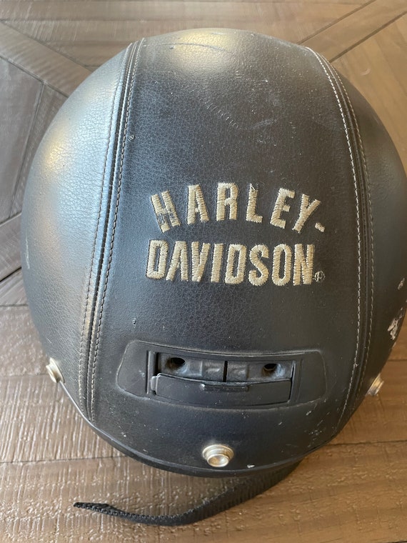 Harley-davidson half helmet black - Gem