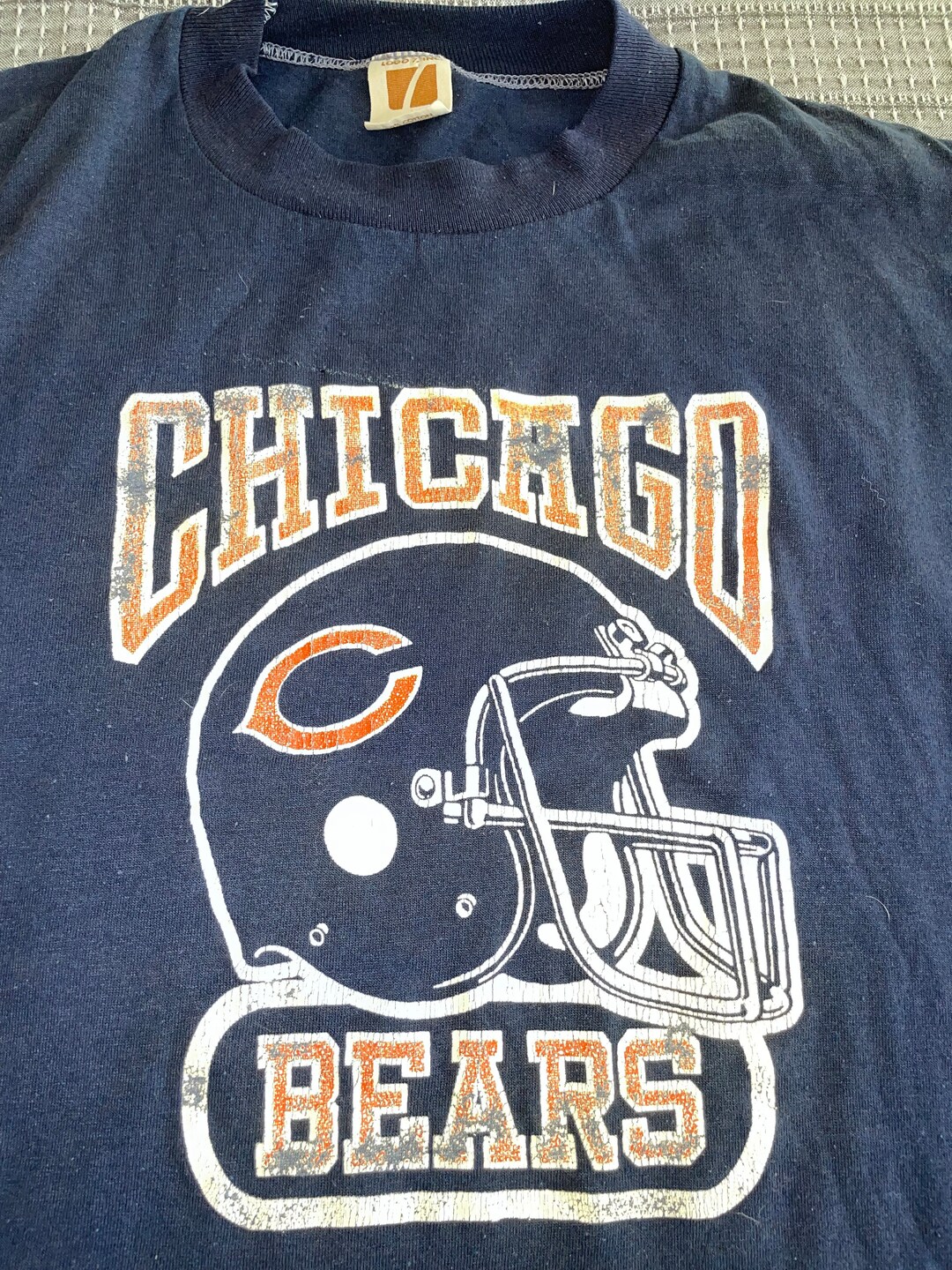 Vintage Chicago Bears Single Stitch Logo 7 Tag Large Made in USA - Etsy
