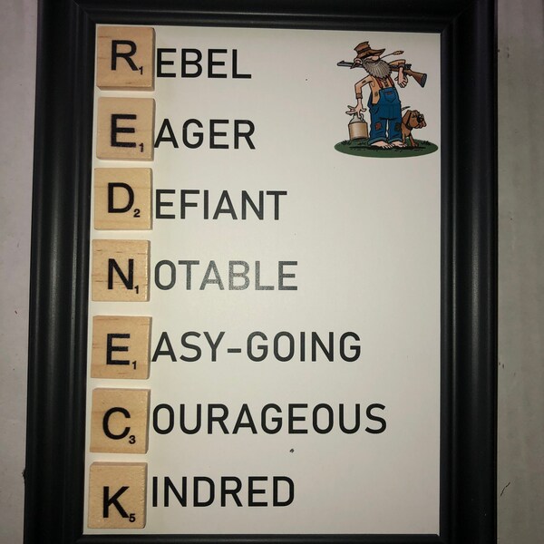 Redneck Sign - Etsy