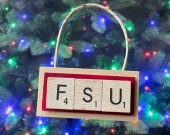 FSU Ornament, FSU Christmas Gift, FSU Christmas, Fsu Gift, Florida ...