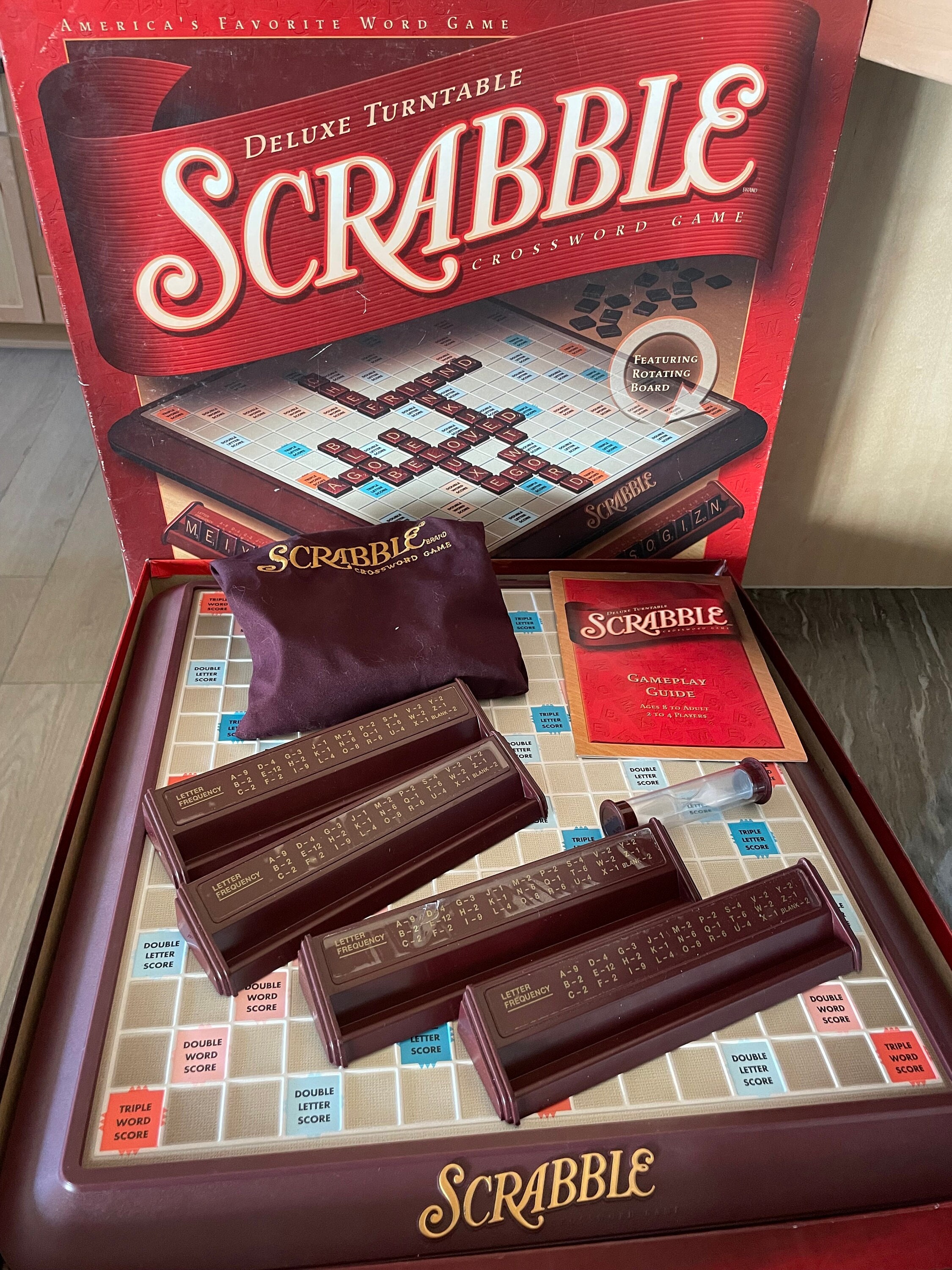 New Turntable Scrabble Game