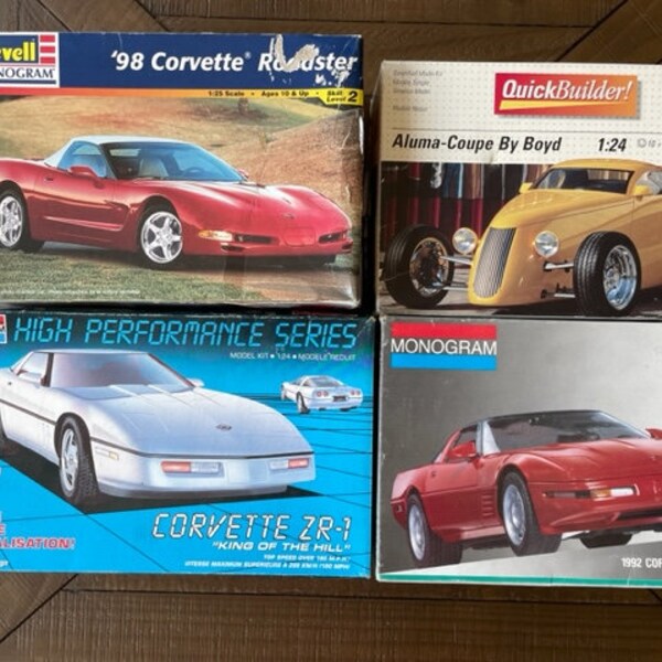 Monogram Model Car Kit - Etsy