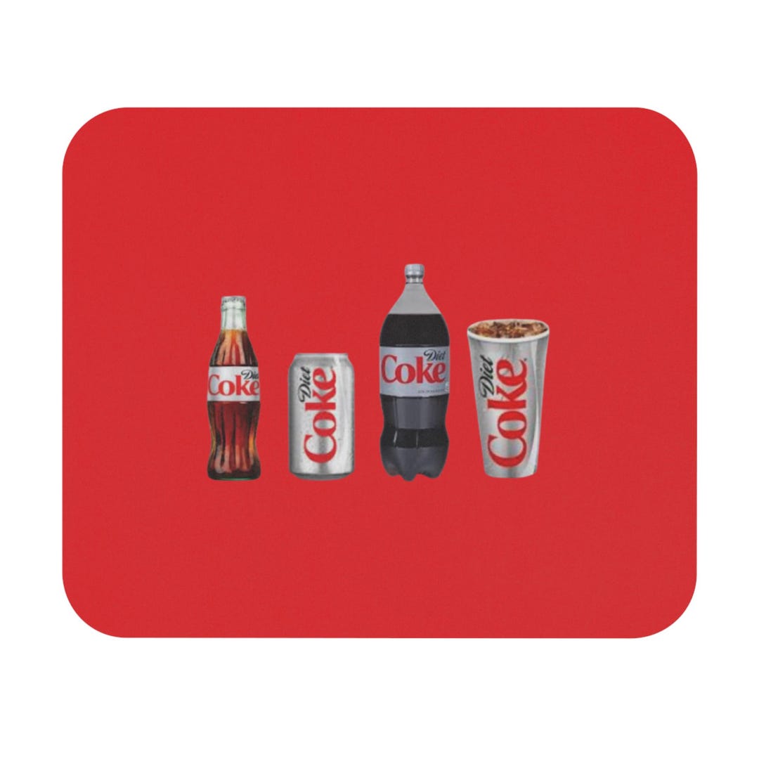 Diet Coke Mouse Pad, Soda Lover Gift, Office Desk Decor - Etsy