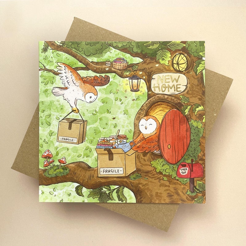 New Home Card - Etsy